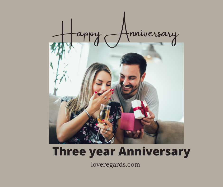 Happy Three-Year Anniversary Blessings: Celebrating Love